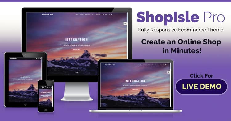 ShopIsle Pro Theme for eCommerce